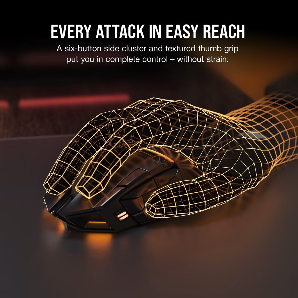 DARKSTAR WIRELESS RGB MMO Gaming Mouse - CORSAIR