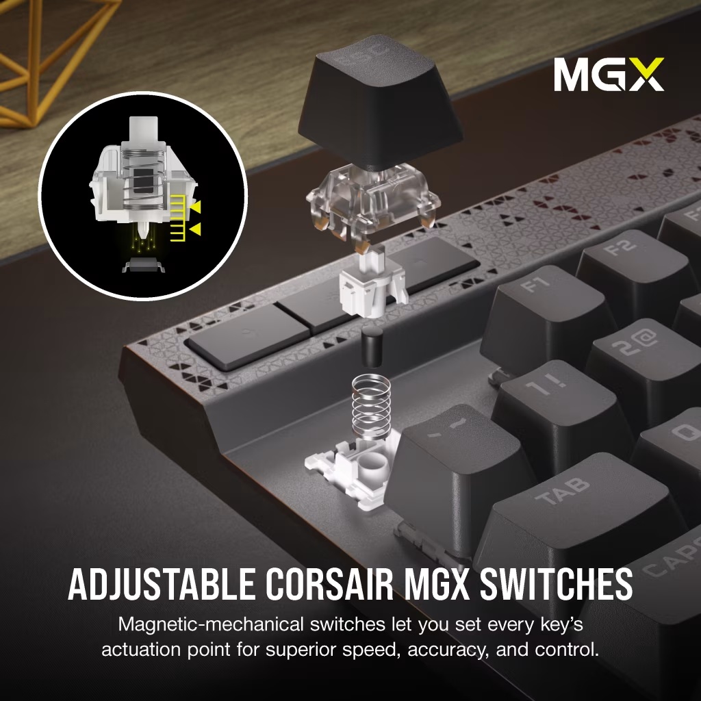 K70 MAX RGB Magnetic-Mechanical Gaming Keyboard â Adjustable CORSAIR ...